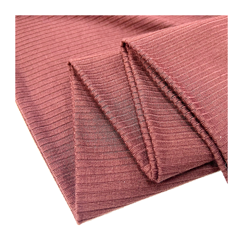 100% Polyester Rib Fabric- Doris fabric