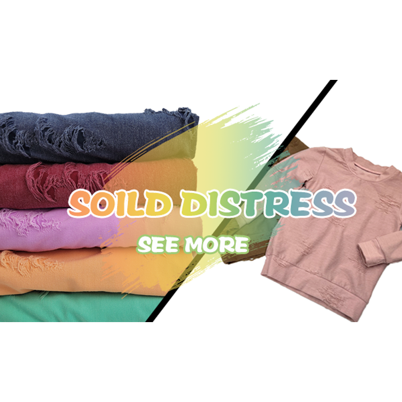 Solid Distressed Fabric- Doris fabric