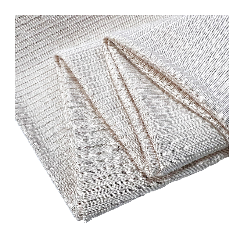 100% Polyester Rib Fabric- Doris fabric